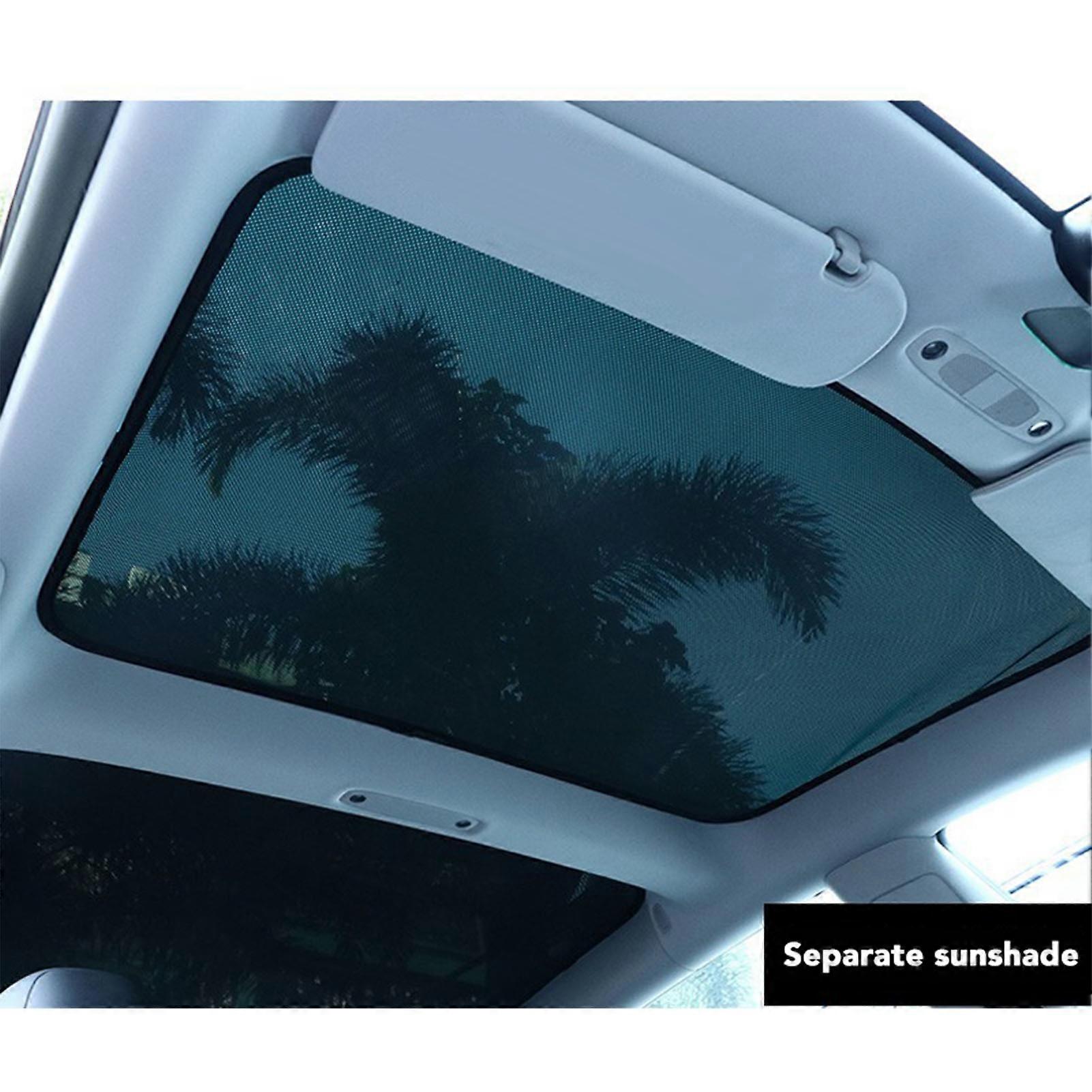 Glass Roof Sunshade Sunroof Front Rear Top Window UV Reflection ...