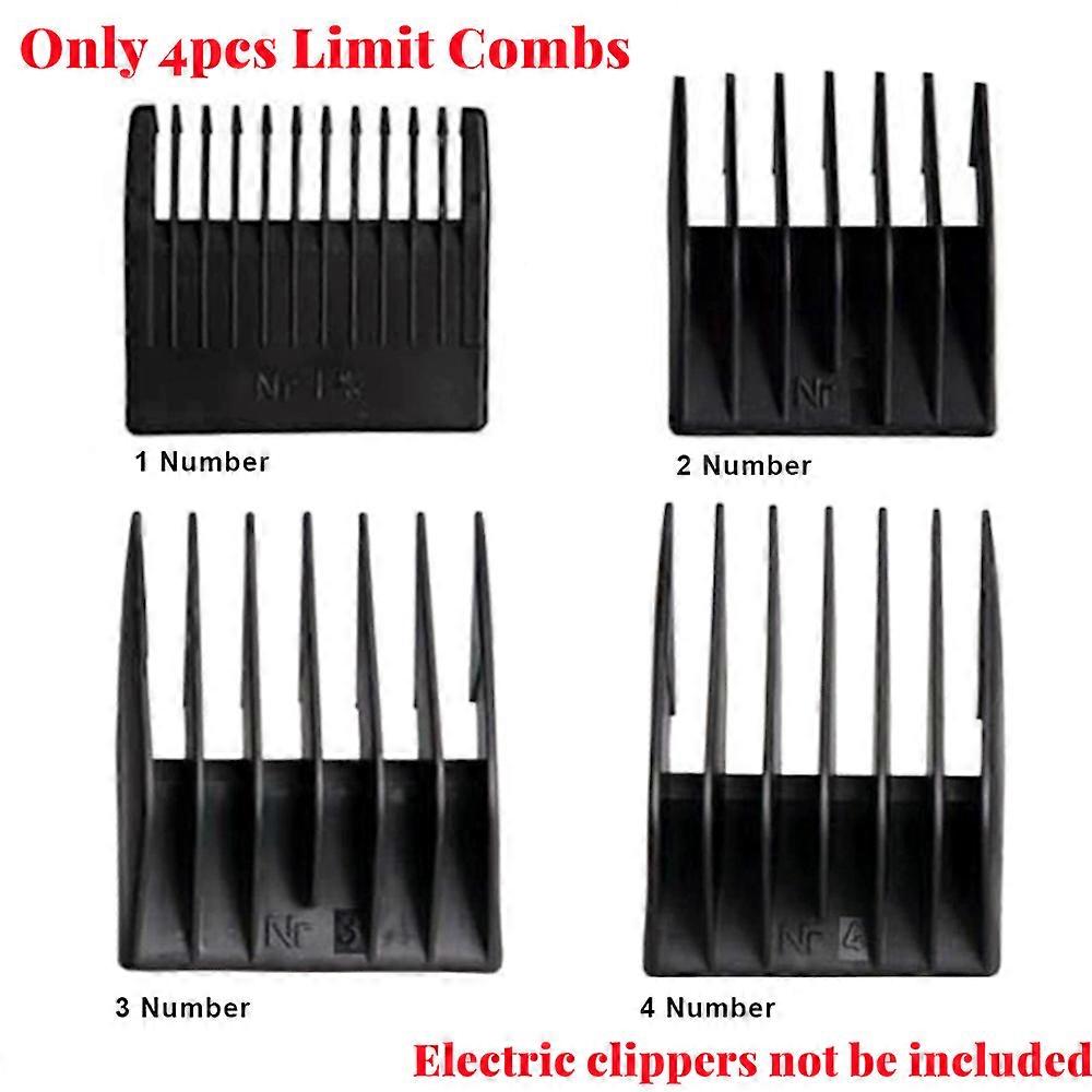 For Moser 1400 Series Shaving Machine Replacement Combs 4pcs/set Hair ...