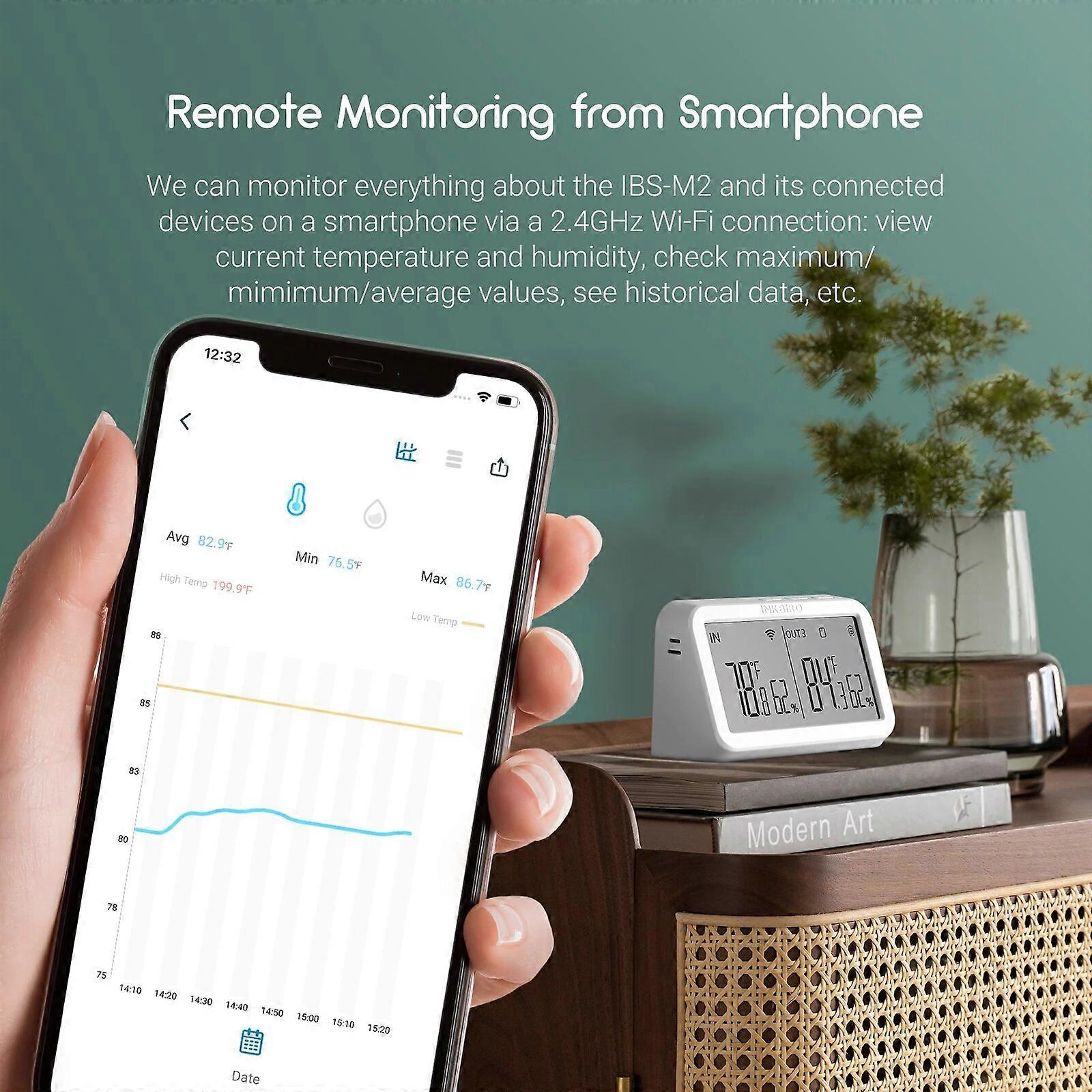 Water Timers IBS-M2 Wi-Fi Gateway with Temperature Humidity Sensor ...