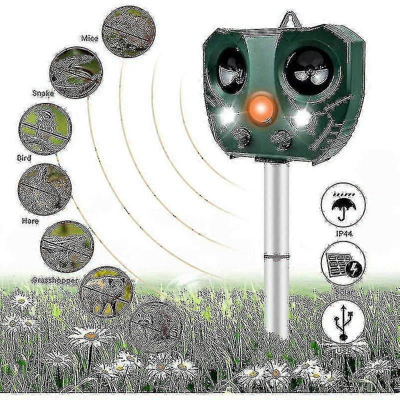 Ultrasonic Cat Repeller, Cat Scarer Repeller, Ultrasonic Scarer ...