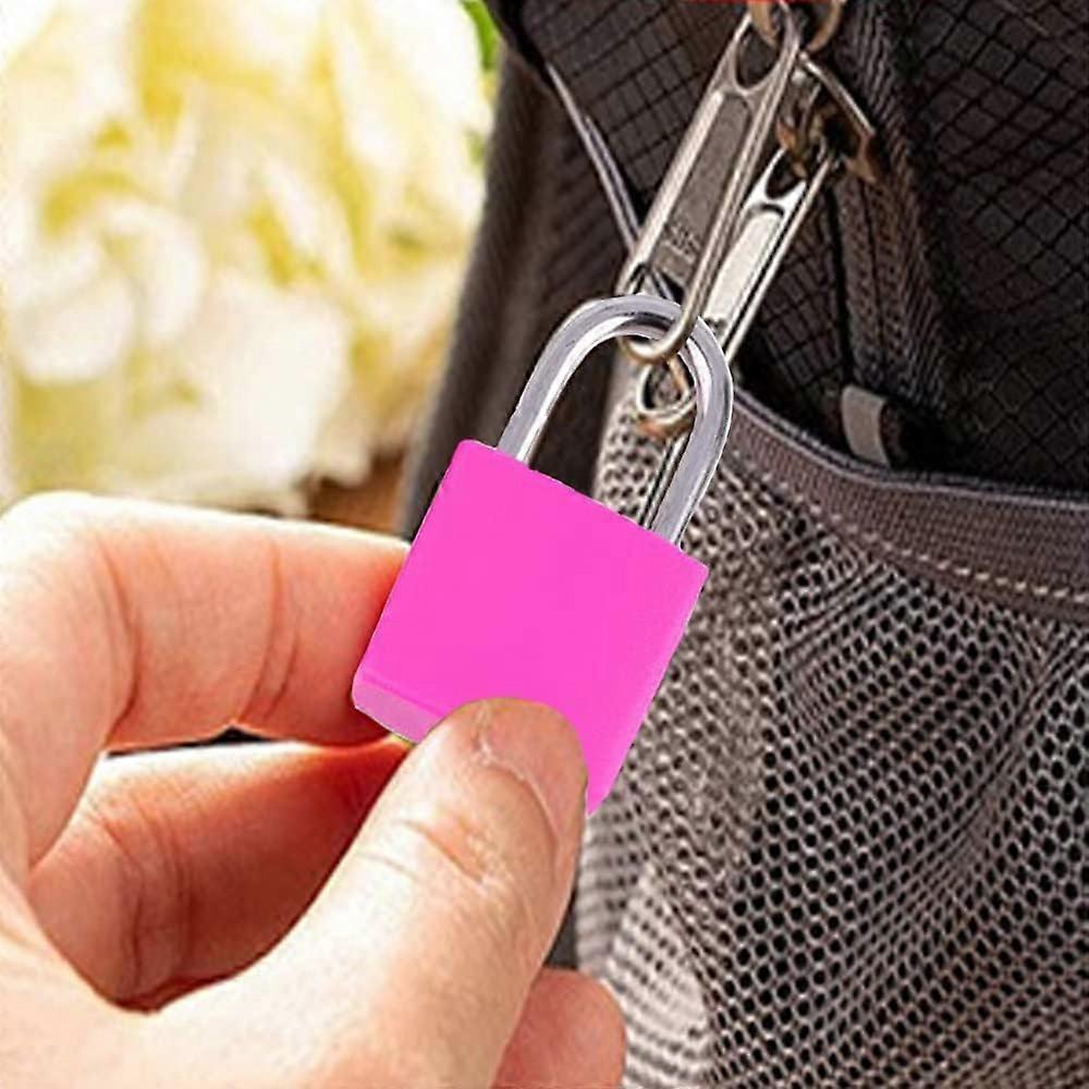Suitcase Lock with Key - Luggage Padlock Small for Travel Lockers ...