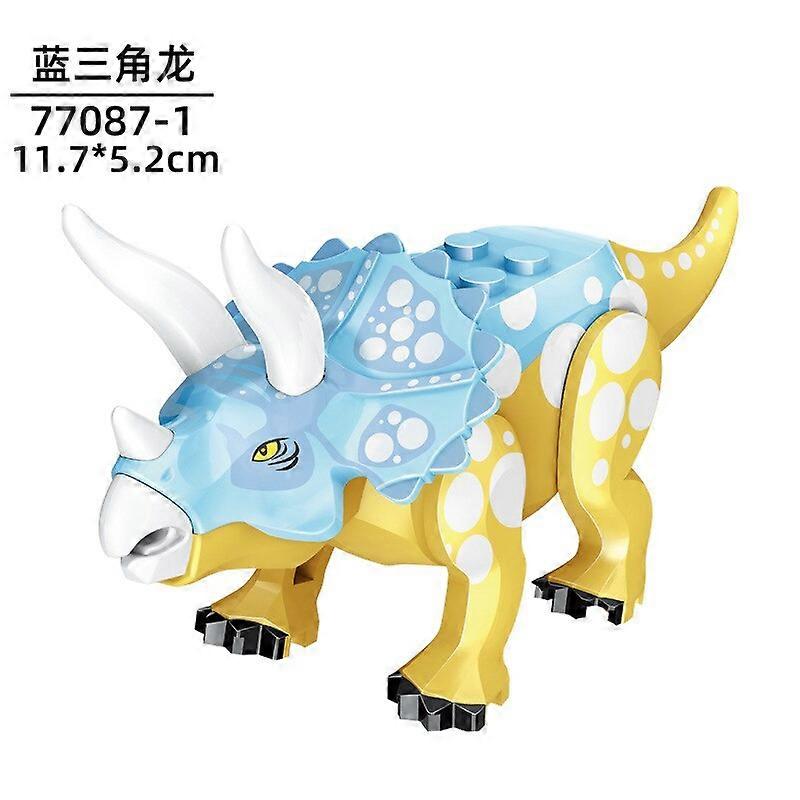 Assembled Block Toy Jurassic Mosasaurus Brutal Raptor Building Blocks ...