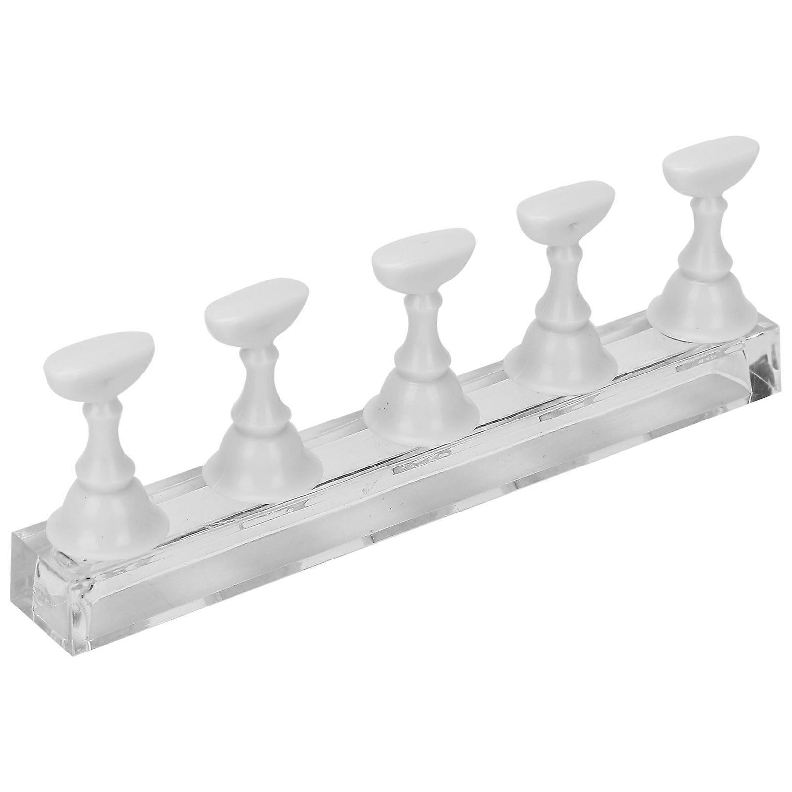 Nail Art Display Practice Stand Magnetic Nail Fingernail Tip Holder ...