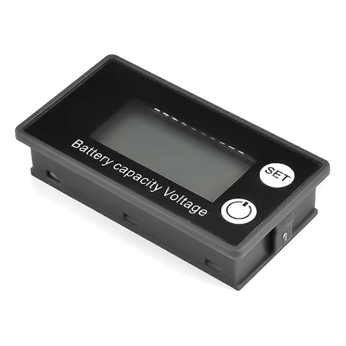 Battery Voltmeter DC 8-100V Capacity Indicator Power Meter Lithium ...