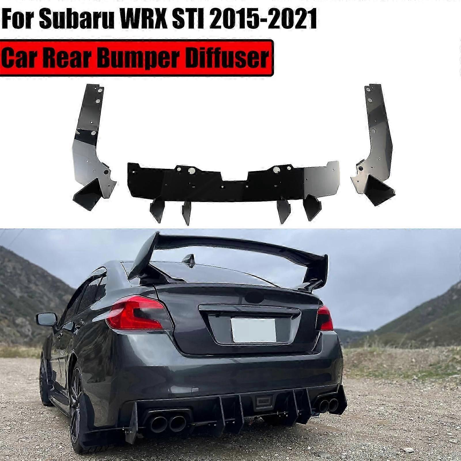 Fantastic For 2015-2022 Subaru WRX STI Car Rear Bumper Diffuser G4 ...