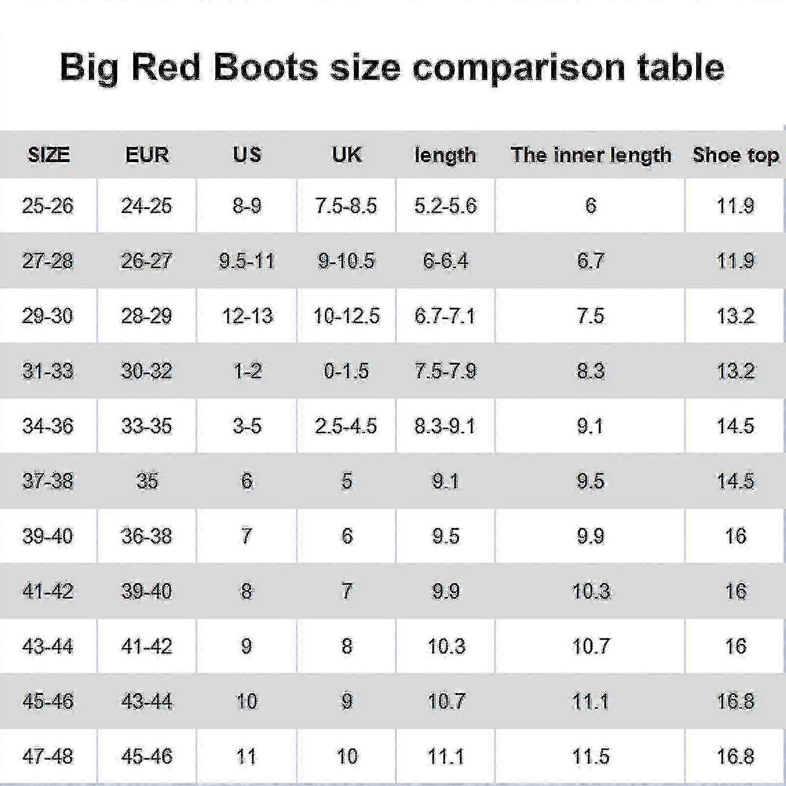 Big Red Boots Creative Red Fashion Rain Boots | Fruugo UK