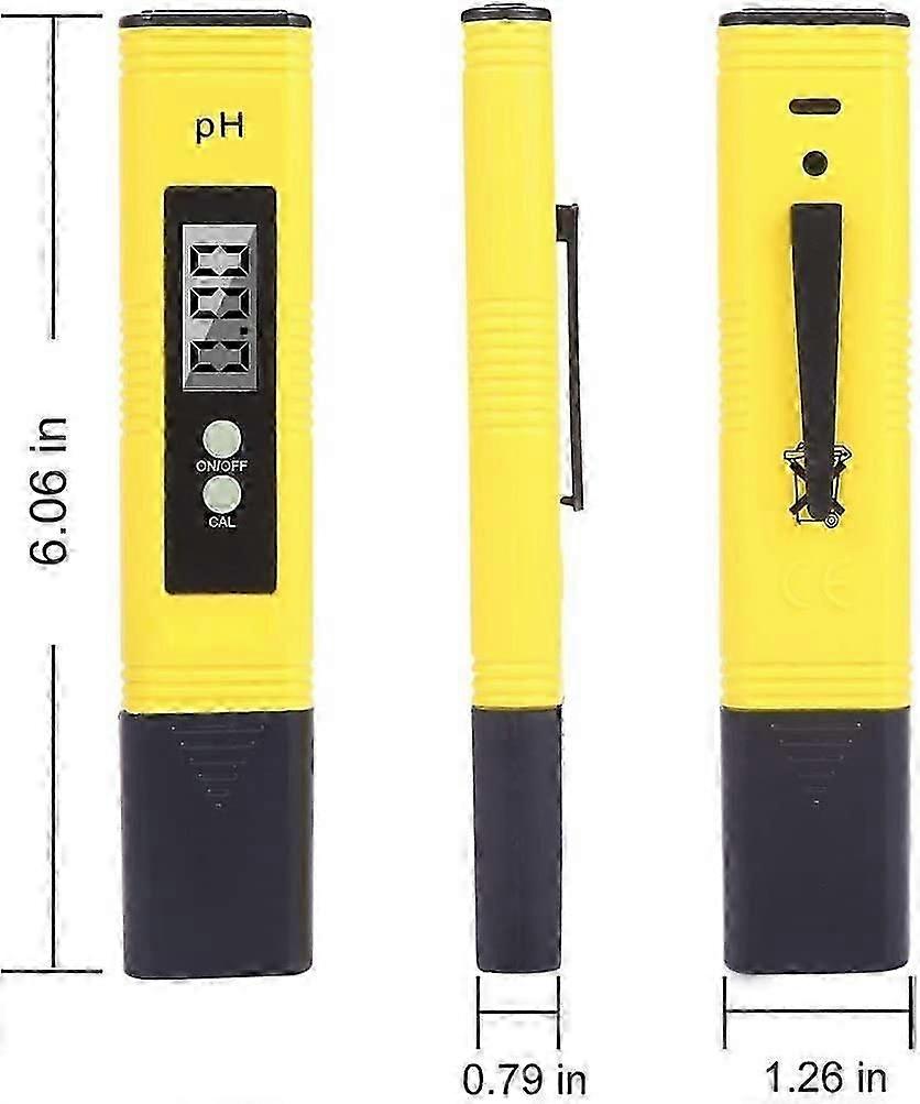 Professional Ph Tester, Auto Calibration Function and 0.00-14.00 ...