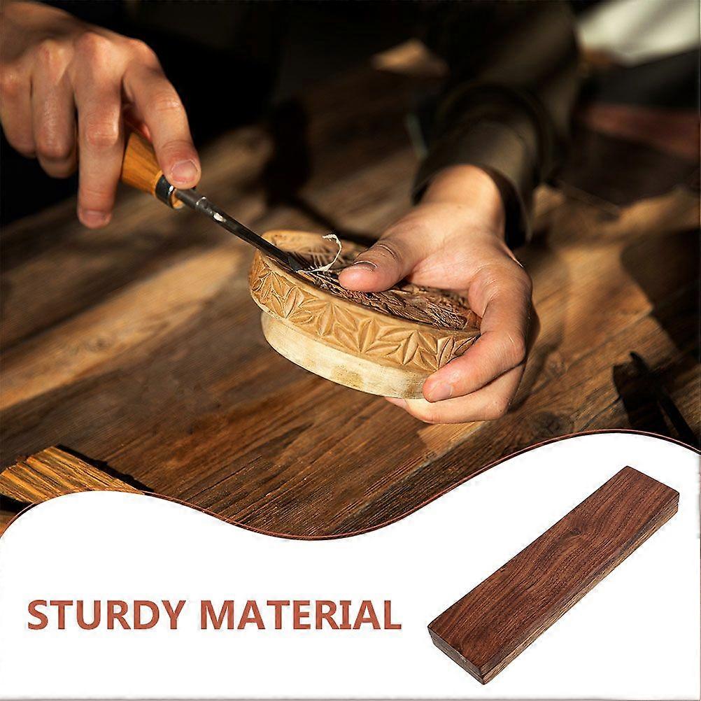 4PCS Wood Blocks Crafts Planks Whittling Engraving Hardwood Board ...