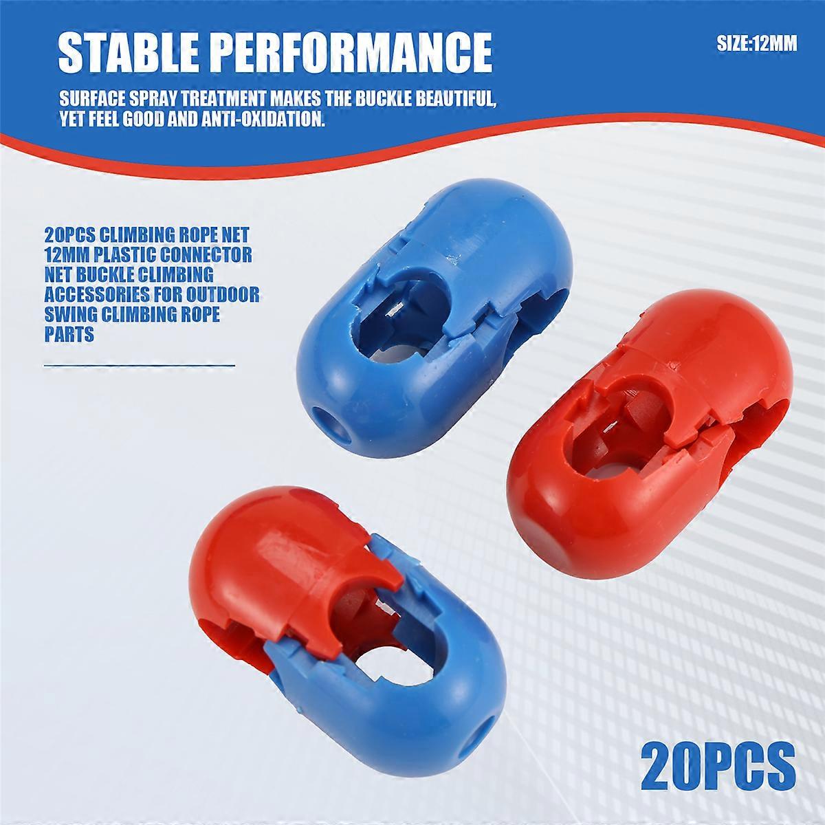 20Pcs Climbing Rope Net Plastic Connector Net Buckle Climbing ...