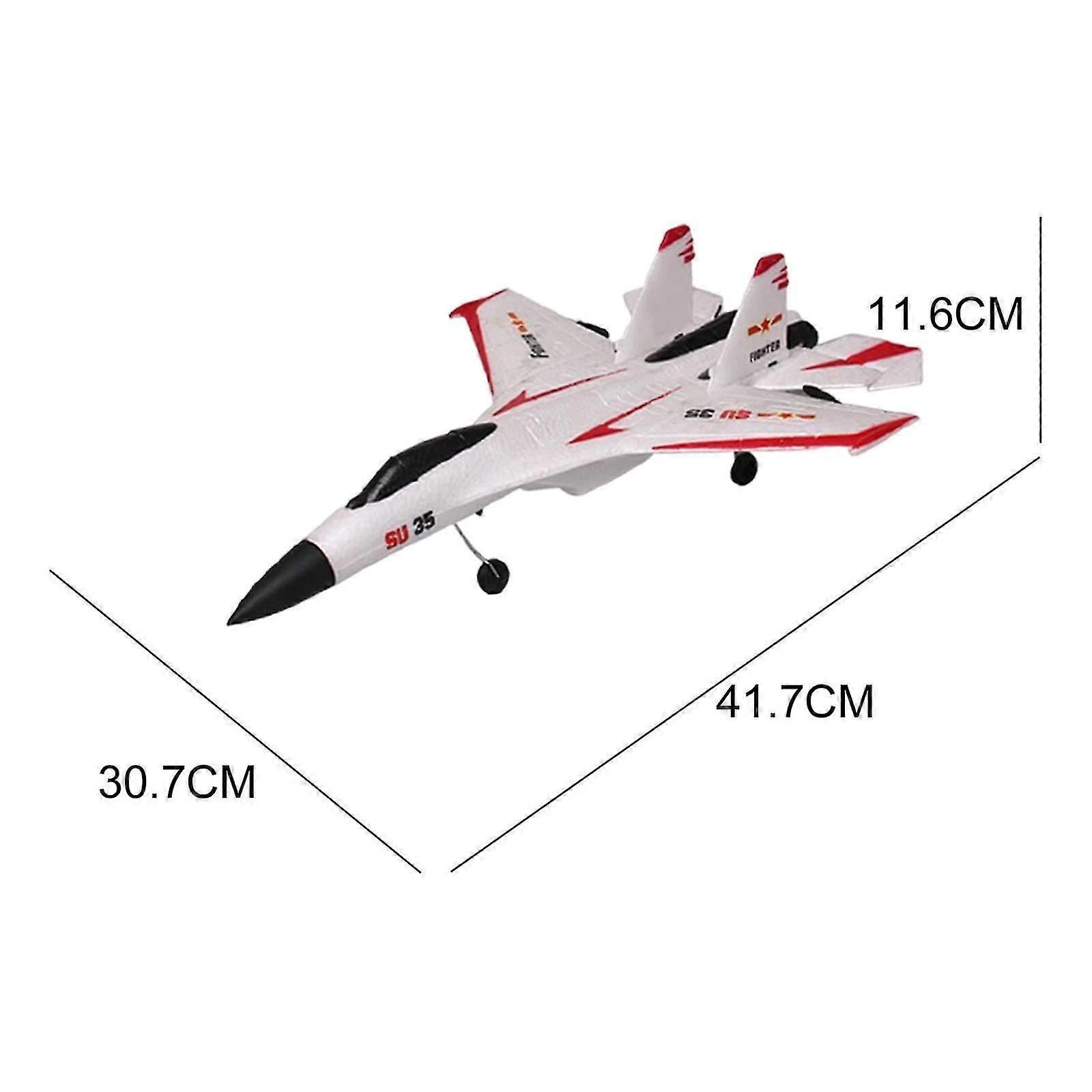 Foam 2.4G Remote Control Aircraft Fixed Wing Glider Aircraft J11 2 ...