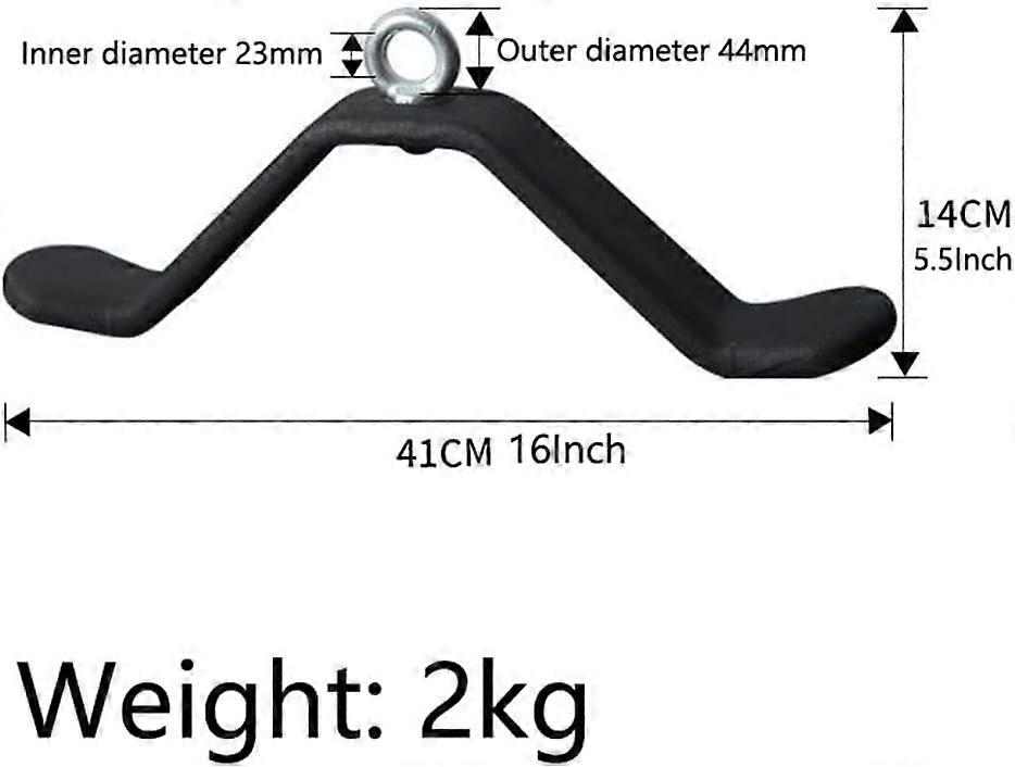 Lat Pull Bar - V-Shape Bar For Lat Pulldown, Biceps Bar, Rowing Handle ...