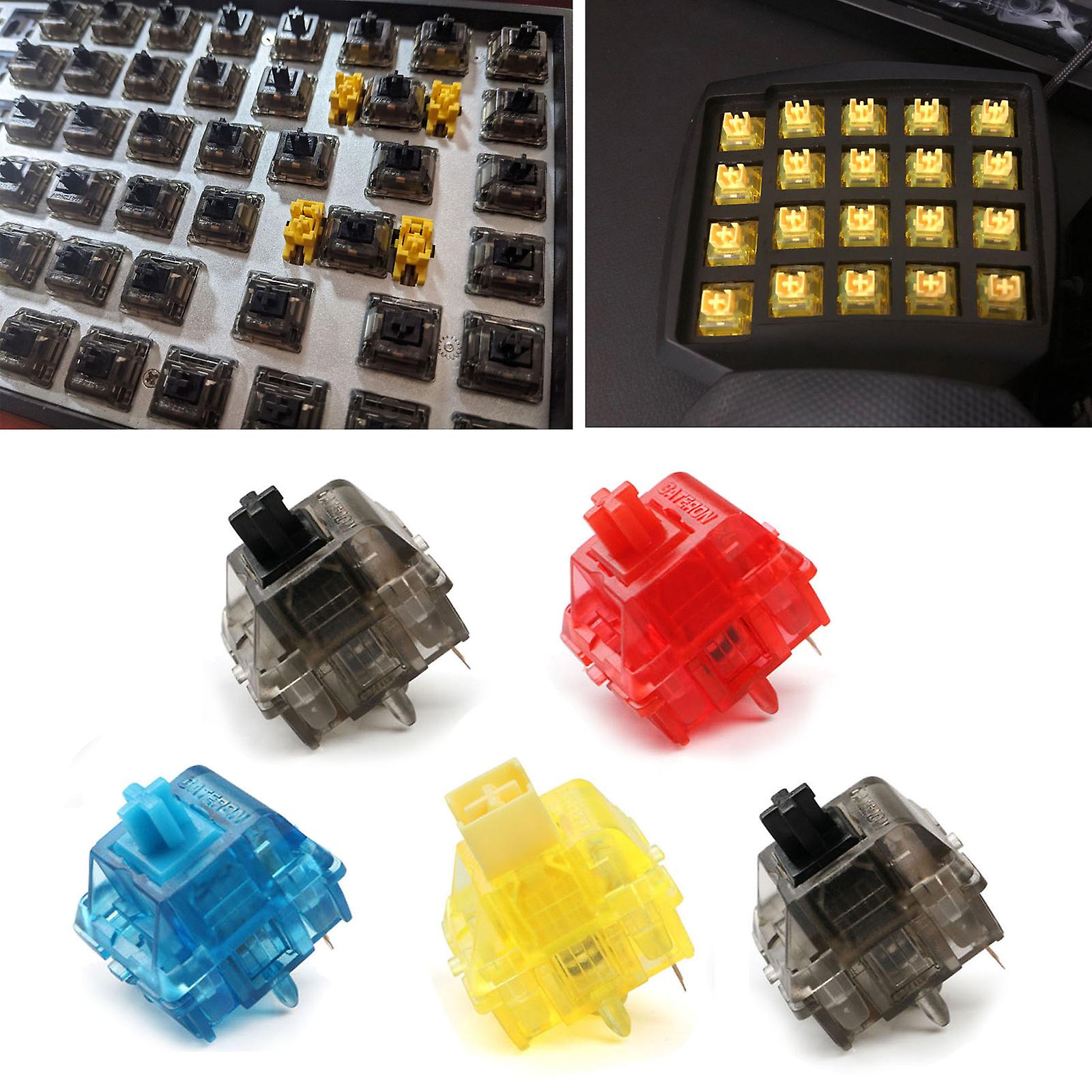 Gateron Ink V2 Switch Custom Gold-plated Spring Linear Switches 5pin ...