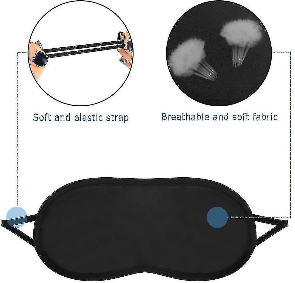 30 Packs Eye Disposable Sleeping Blindfold Eye Shade Cover Light ...