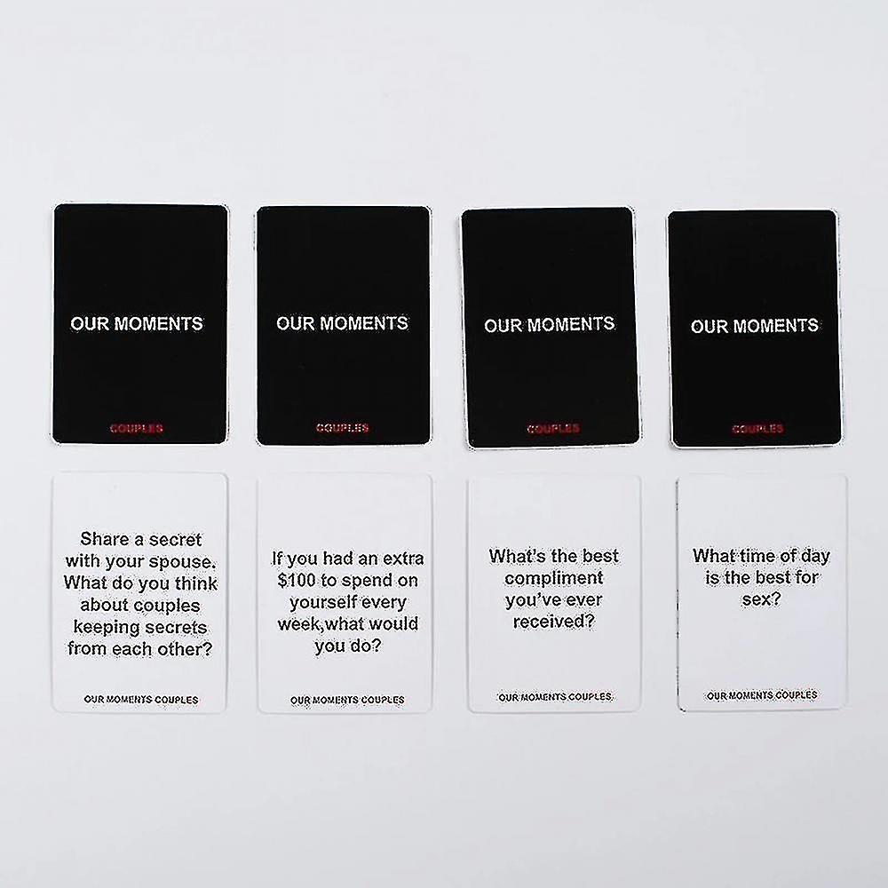 Our Moment - Couples For Love Couple Card Game | Fruugo UK