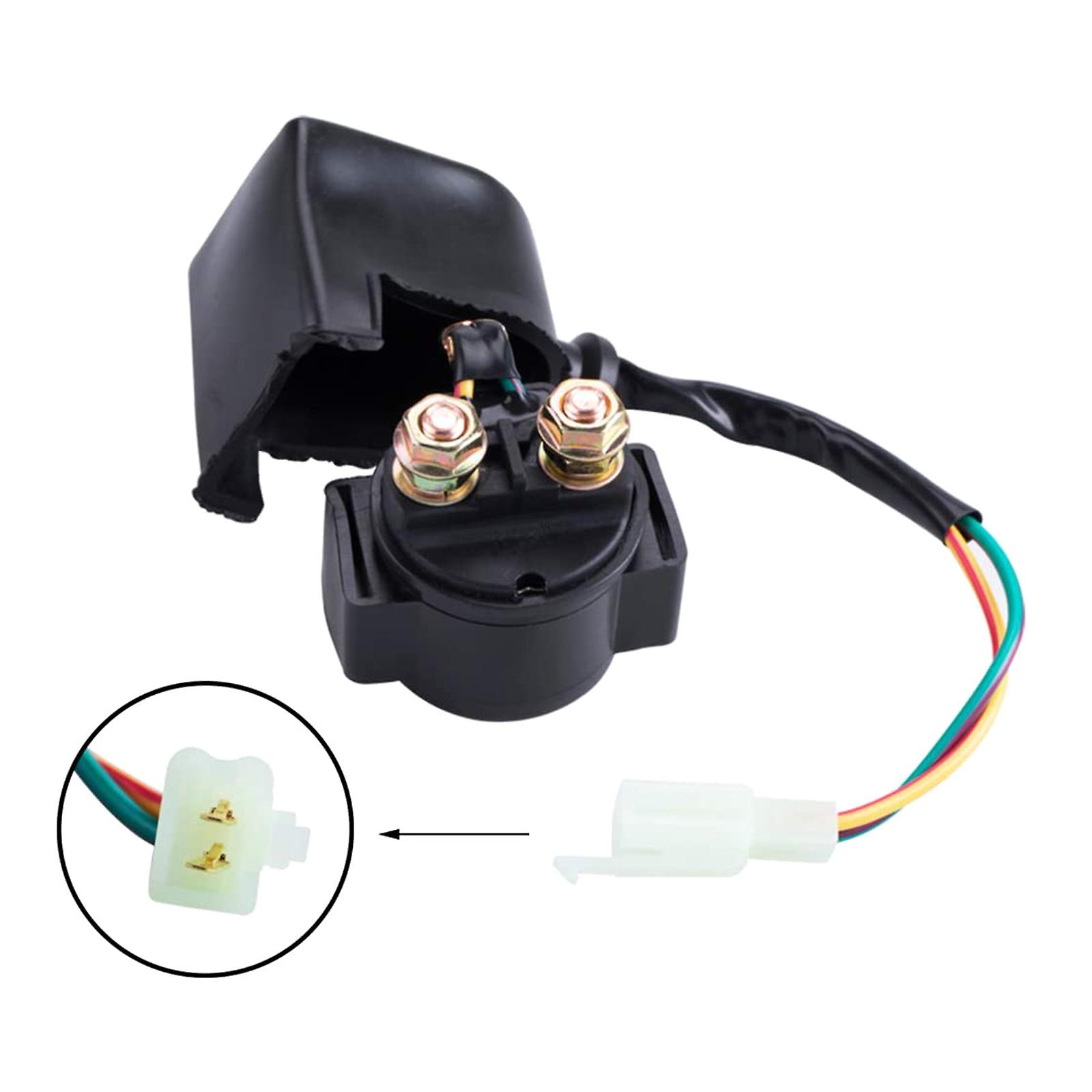 Motorcycle Electrical Starter Solenoid Relay Switch Atv 12v For 4 ...
