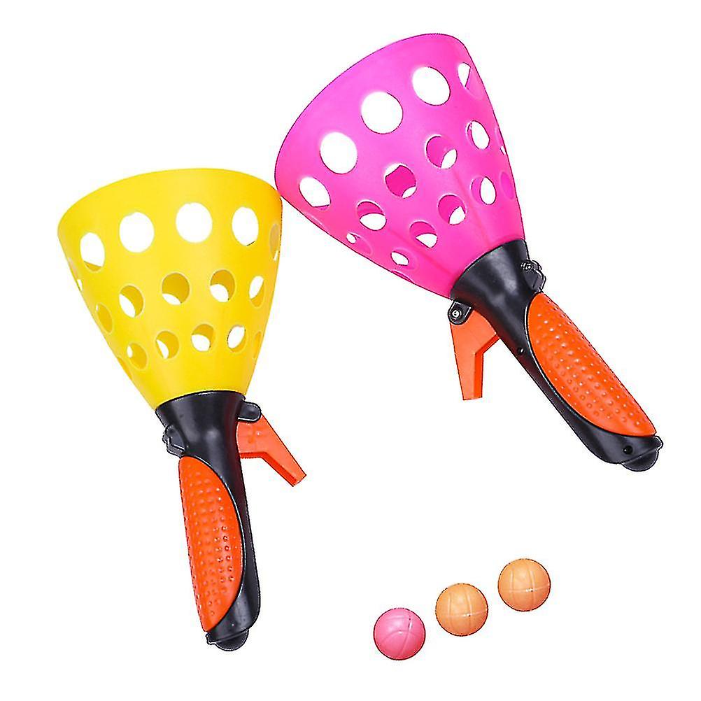 1 Pair Launch And Catch Balls Game Children Toss Game Parent-child ...