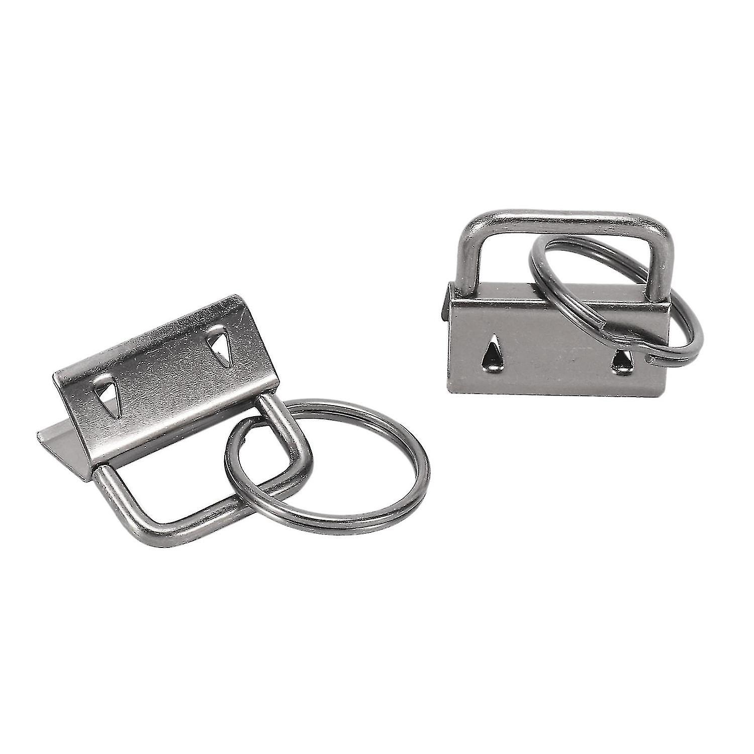 100 Pcs Wristlet Ware, 1 Inch Key Fob Ware For Keychain, Key Lanyard ...