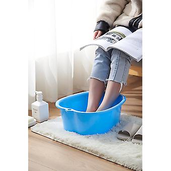 Thickened Foot Bath Bucket Plastic Soaking Foot Basin Sole Massage Foot ...