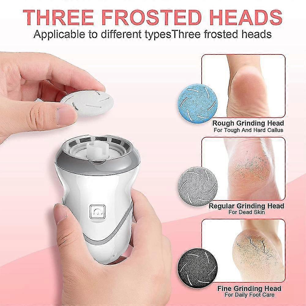 AHHA Professional Electric Foot Calluses Remover, Portable Rechargeable ...