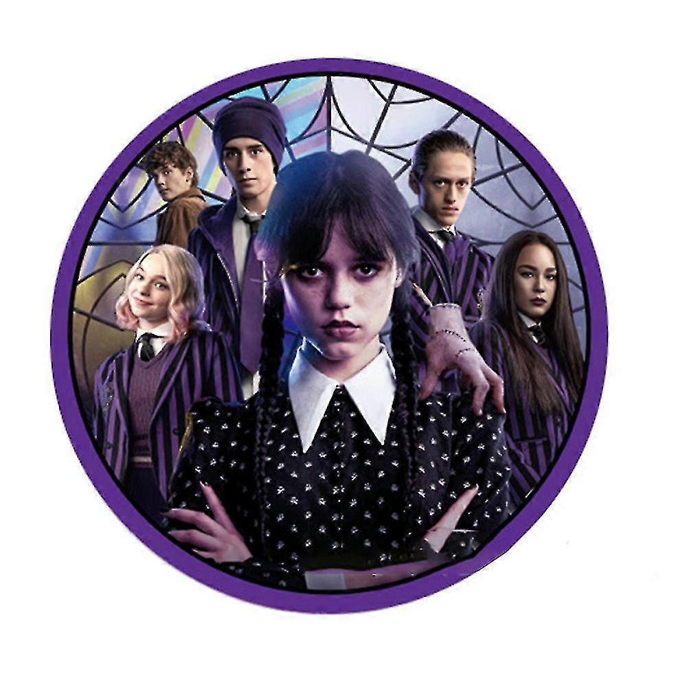 Wednesday Theme Party Supplies Decorations Tableware Include Disposable ...