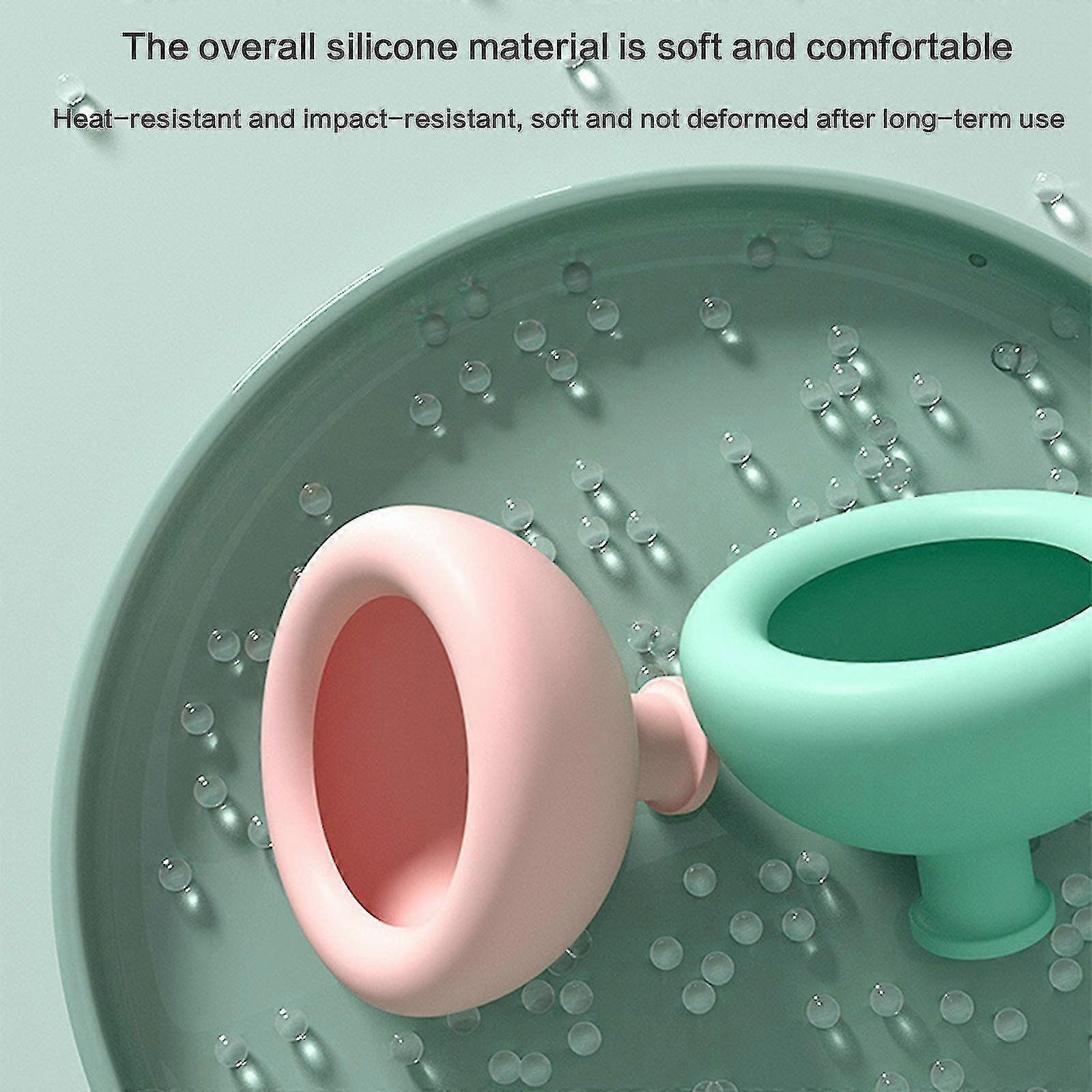 Soft Silicone Palm Cups Pressure Drum Massager Palm Sputum Cup Phlegm ...