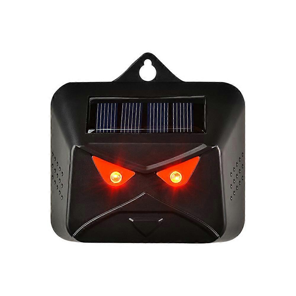 4PCS Solar Predator Guard Light Red LED Deterrent Light Night Animal ...