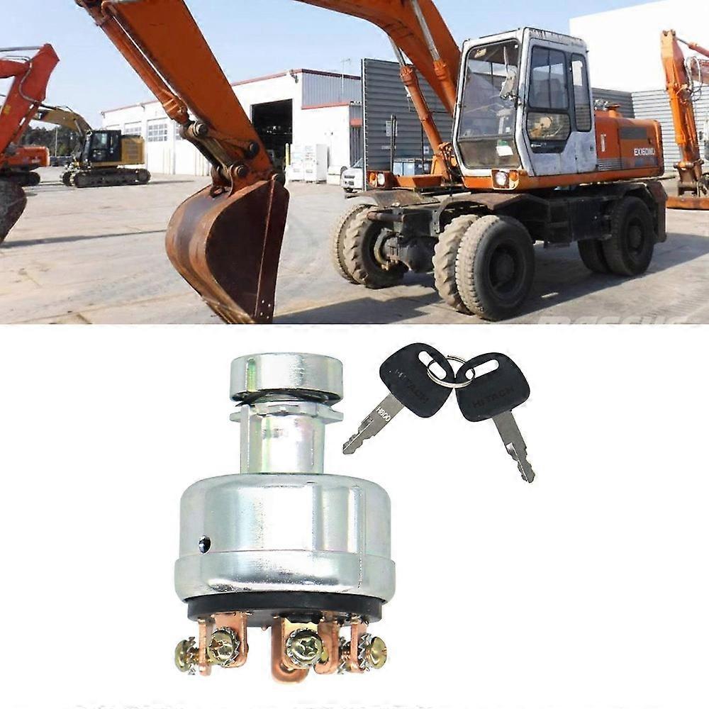 4186743 4186745 Ignition Switch with 2 Keys for EX160WD EX200 Excavator ...