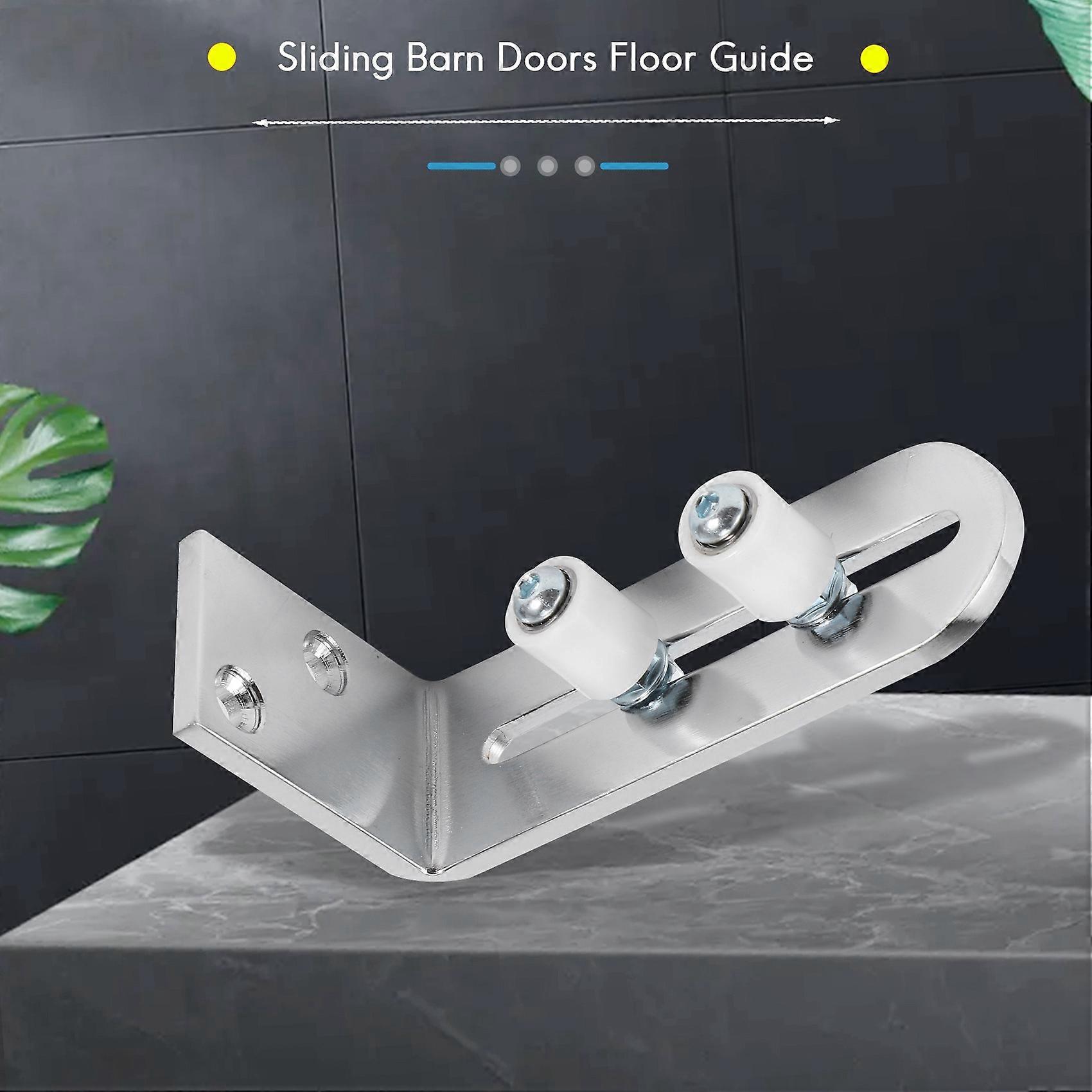 Floor Guide for Bottom Of Sliding Barn Doors Adjustable Wall Mount Stay ...