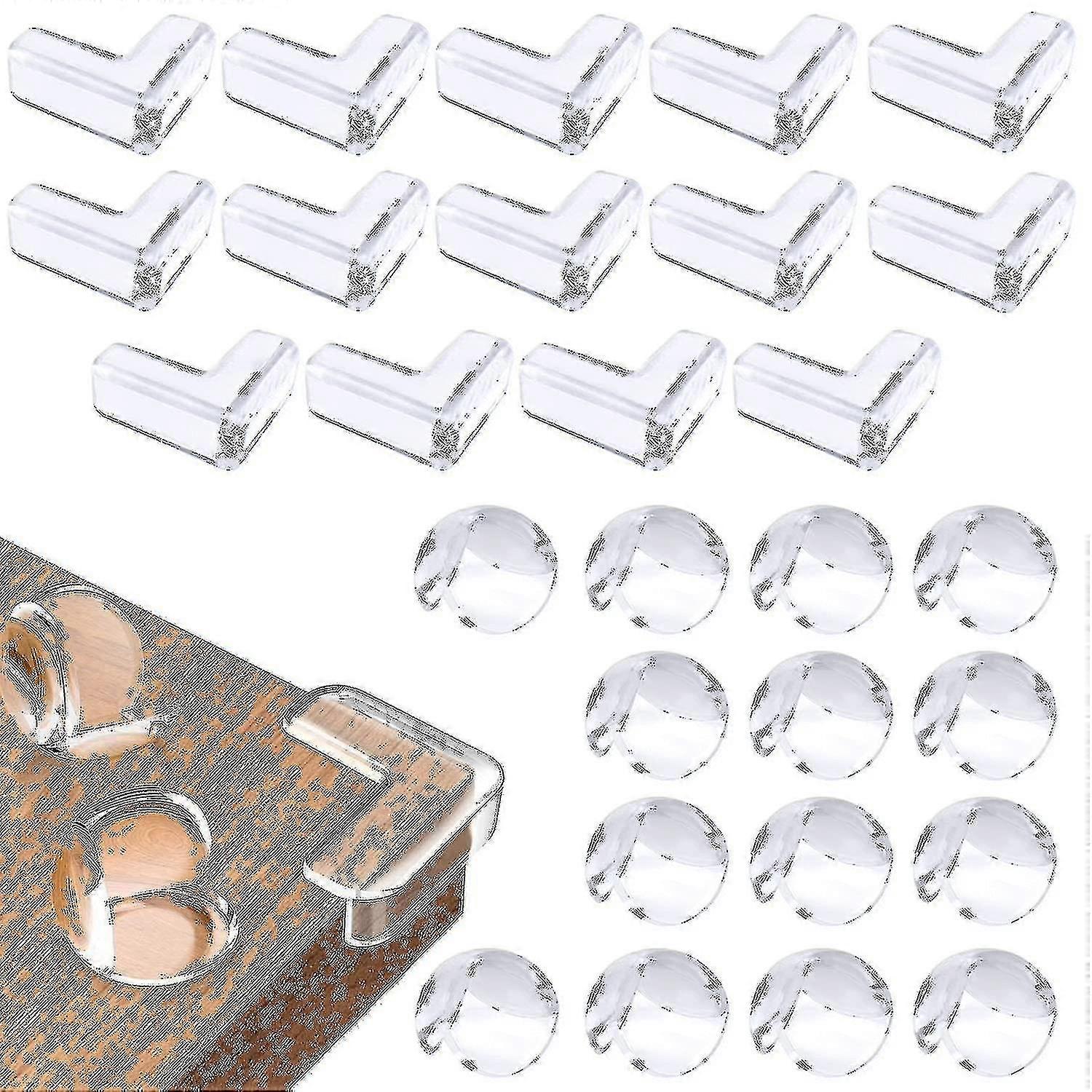 28pcs Corner Protection And Edge Protection, For Table And Furniture ...