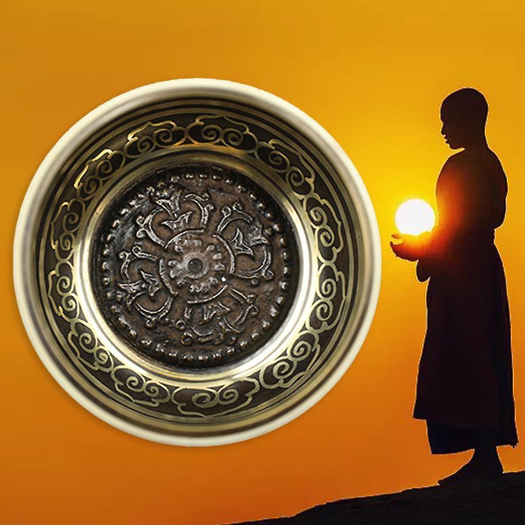 Tibetan Singing Bowl Set Meditation Sound Bowl Nepal Yoga Decor Reduce ...