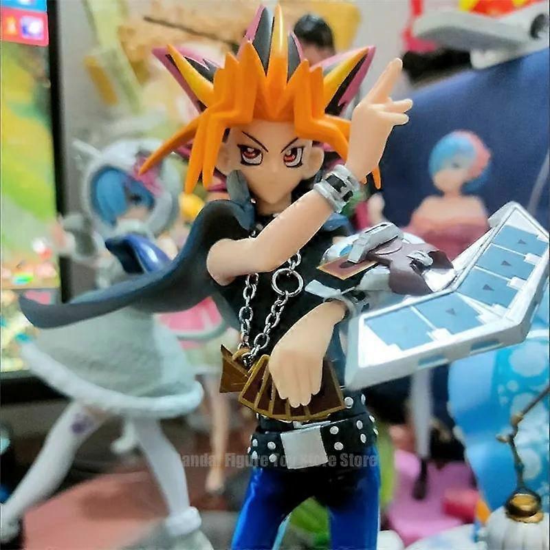 20cm Anime Yu-Gi-Oh! Duel Monsters Yami Yugi Atem Action Figure ARTFX J ...