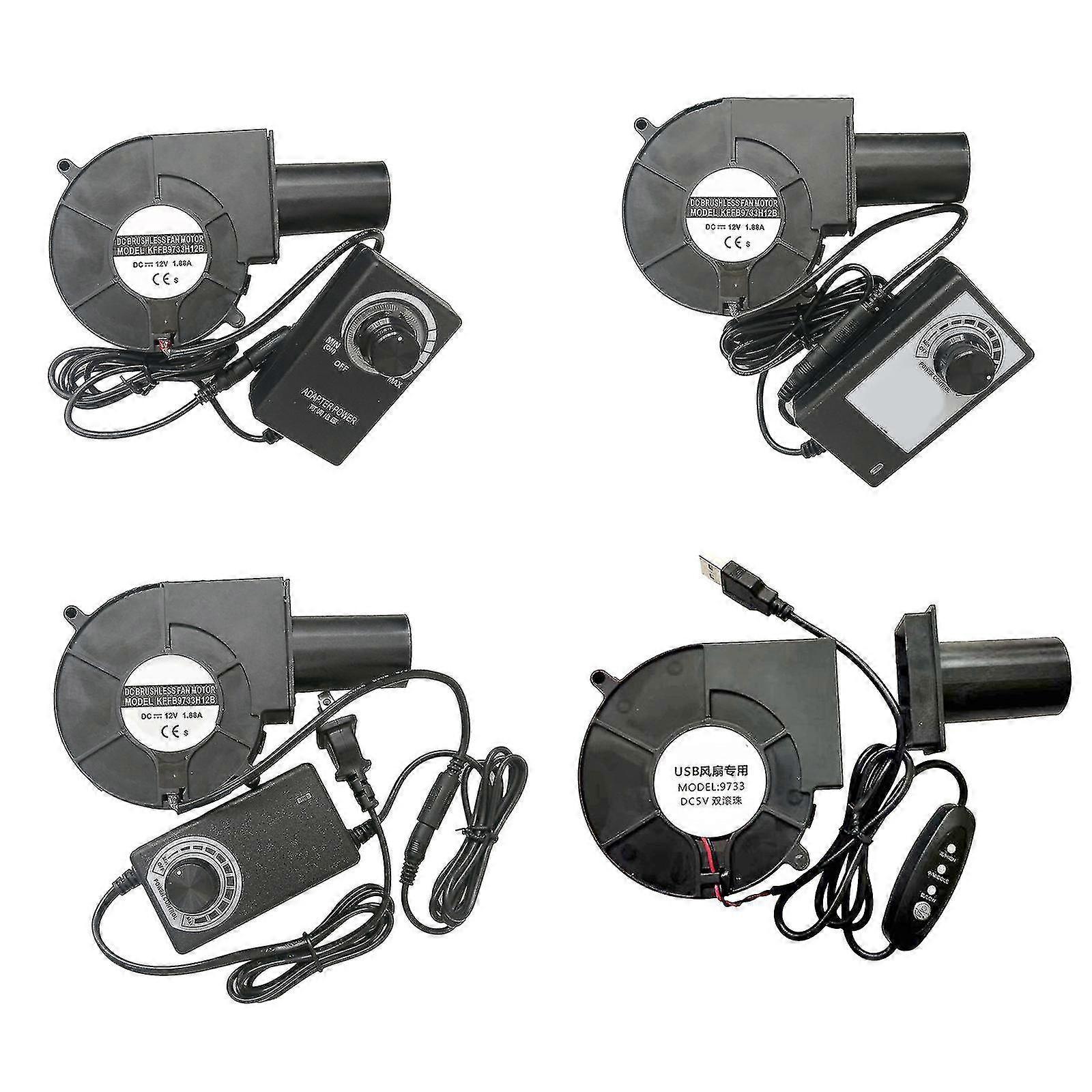 9733 Blower Blower High Speed Dc 12v Turbo Centrifugal Blower with ...