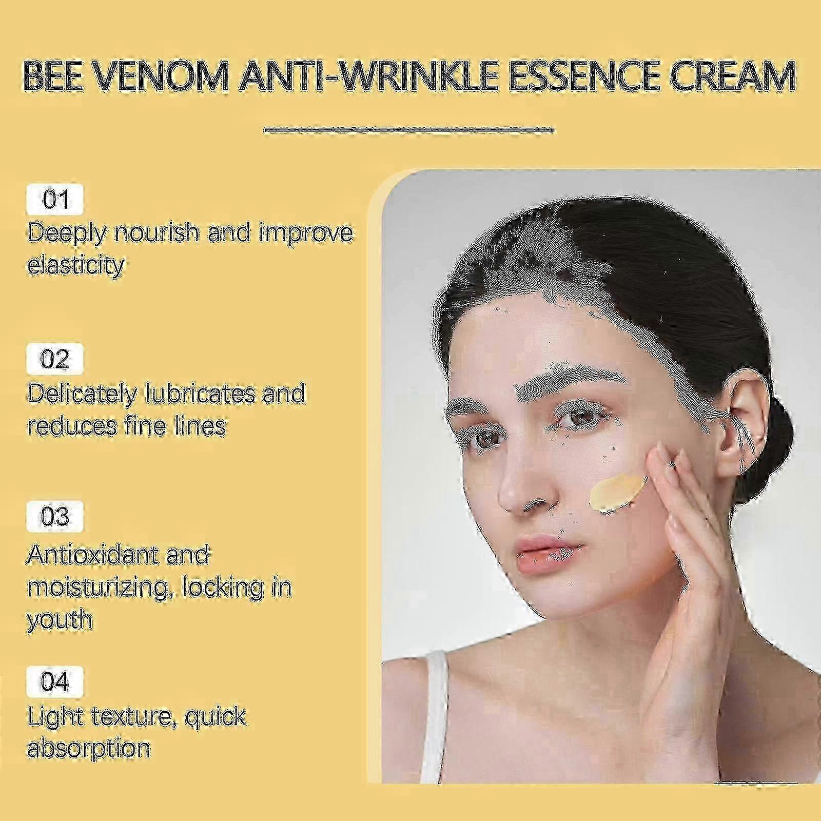 Bee Venom Anti-wrinkle Cream, Bee Venom Cream For Face, Anti-wrinkle ...