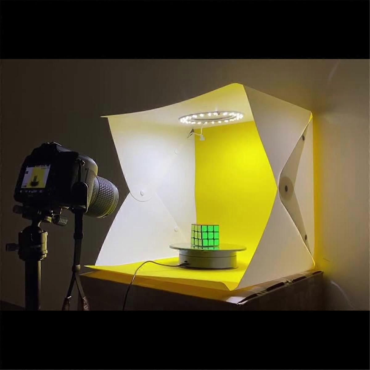 Electric Rotating Mirror Display Stand 2 Speeds Maximum Weight 3kg 360 ...