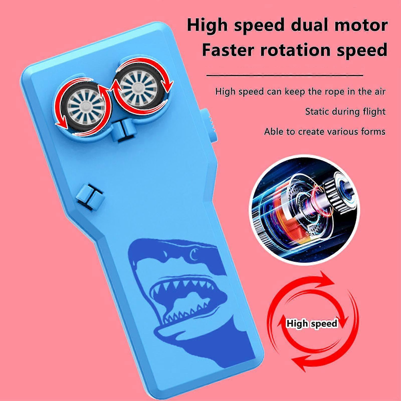 Loop Lasso Glow in The Dark,Rope Launcher Propeller,Loop Lasso String ...