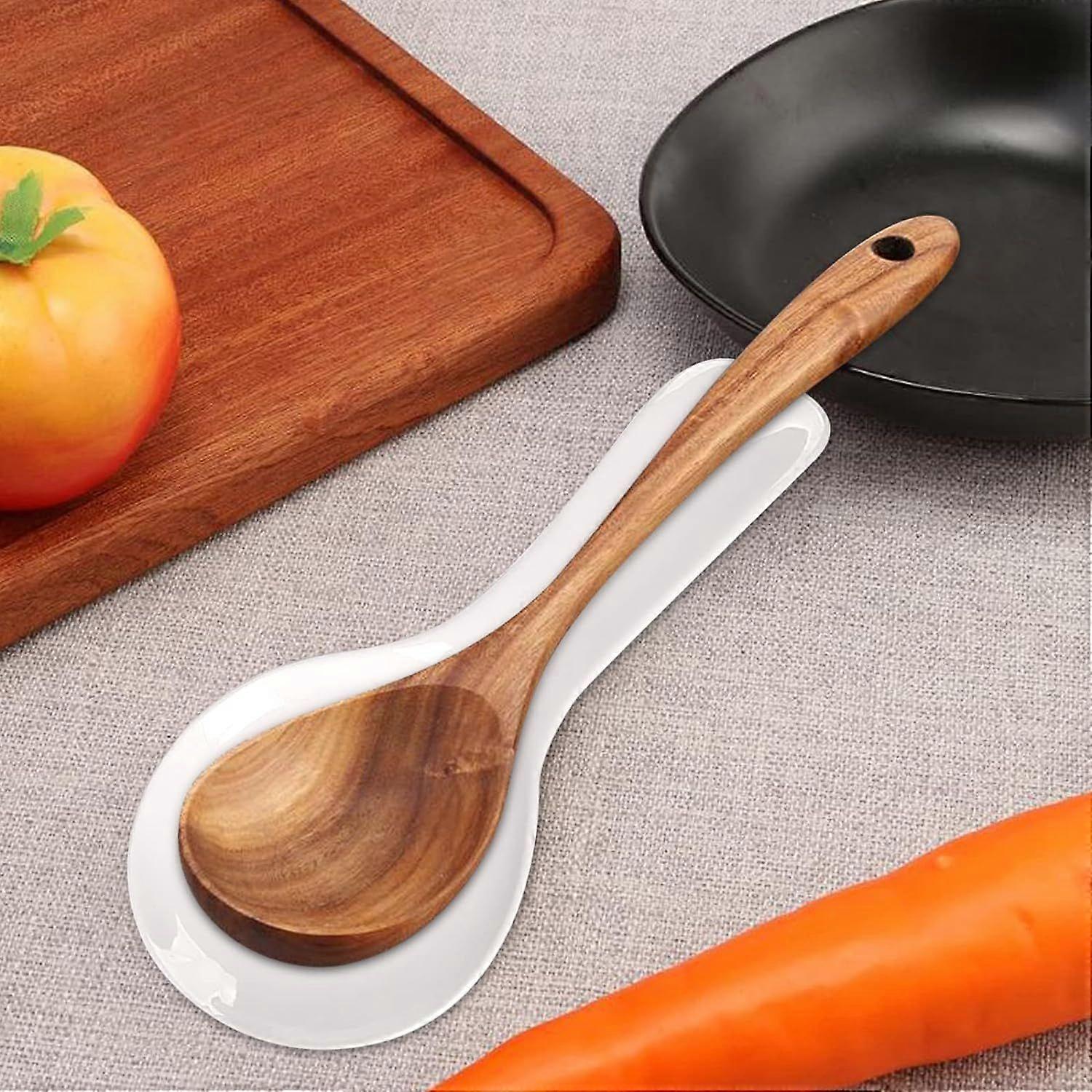 Spoon Rest Ceramic Spoon Holders for Kitchen Counter Rest Coffee Spoons ...