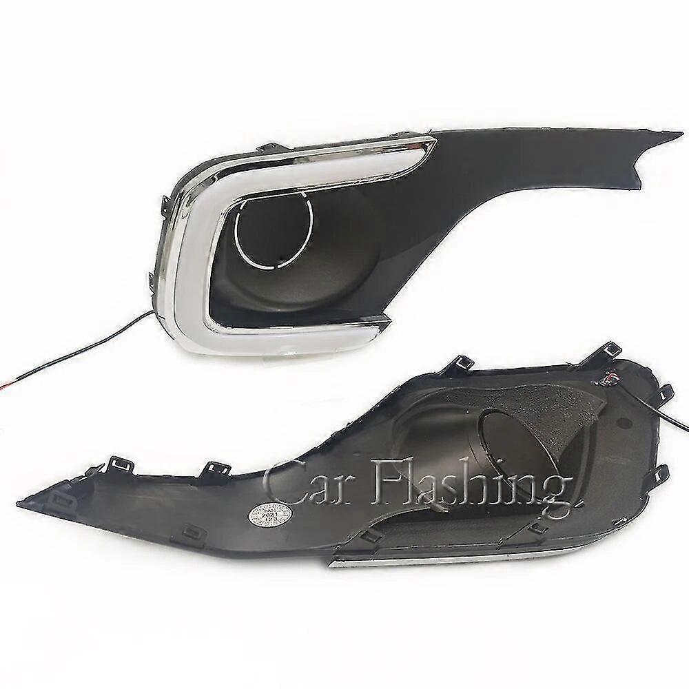 1 Set Car Front Fog Lights DRL For Suzuki Swift 2017 2018 2019 Daytime ...