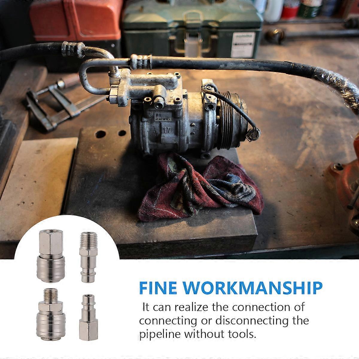 Compressor Accessories Air Coupler Fittings 1/4 NPT Air Coupler High ...