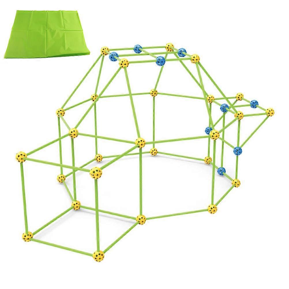 Fort Building Kit for Kids 2021 Upgraded Kids Glowing In The Dark Fort ...