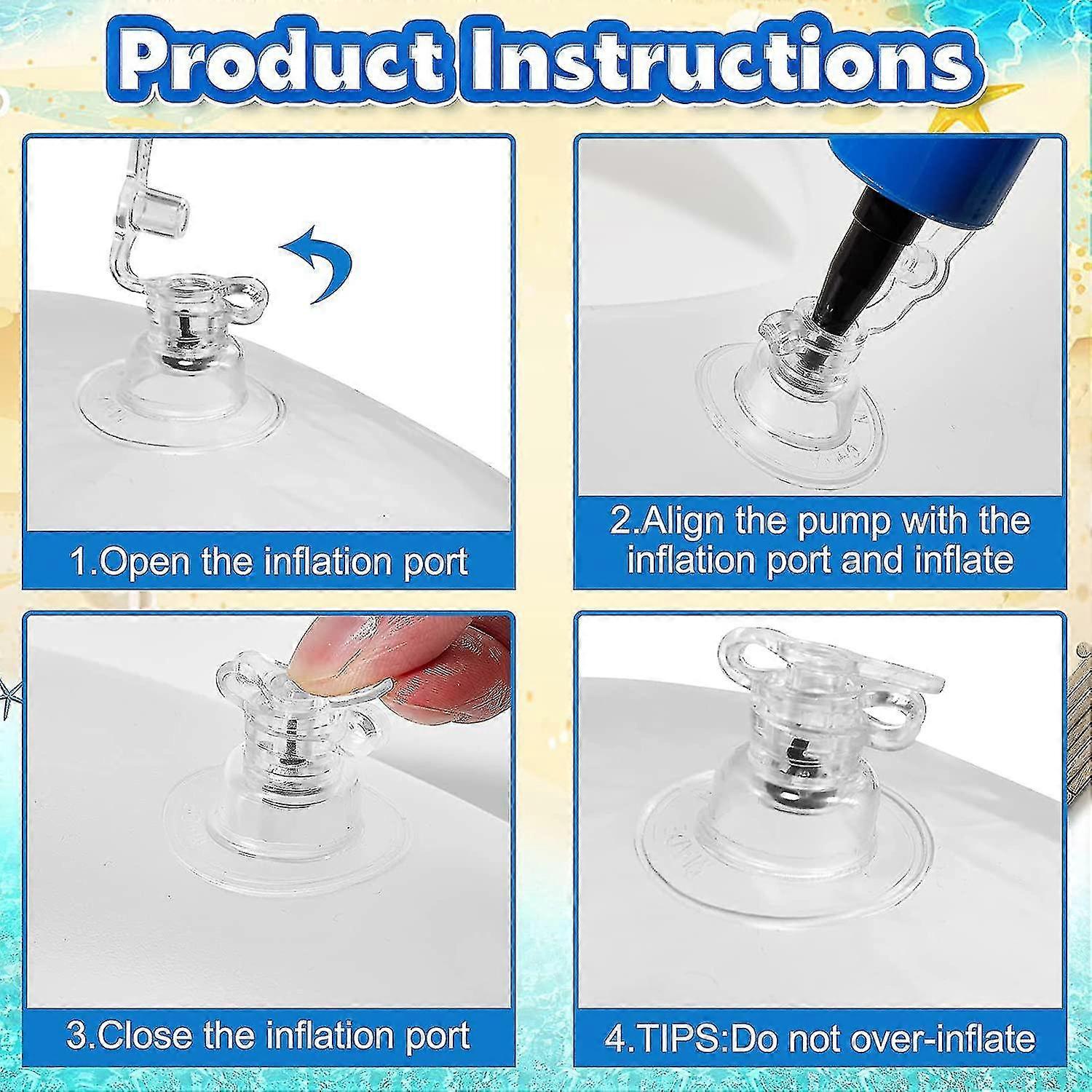 Inflatable Pool Floats, Pool Floats Adult, Pool Floaties Kids With ...