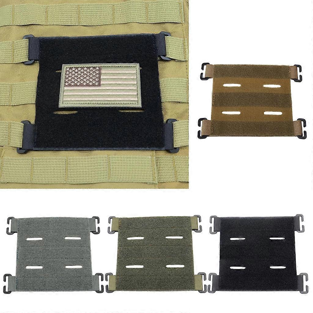 Hook and Loop Panel Converter Molle System Adapter Panel for Badges ...