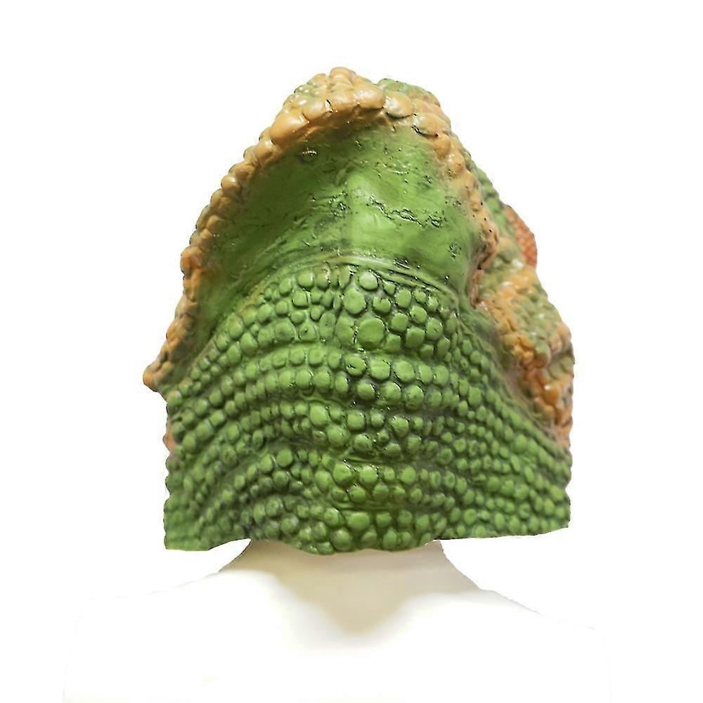 New Arrival Funny Chameleon Full Face Mask Reptile Cosplay Headgear ...