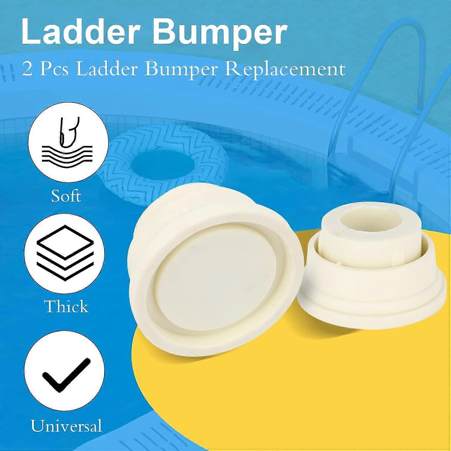 Pieces Swimming Pool Rubber Buffer, Pool Bumper Protector Stopper ...