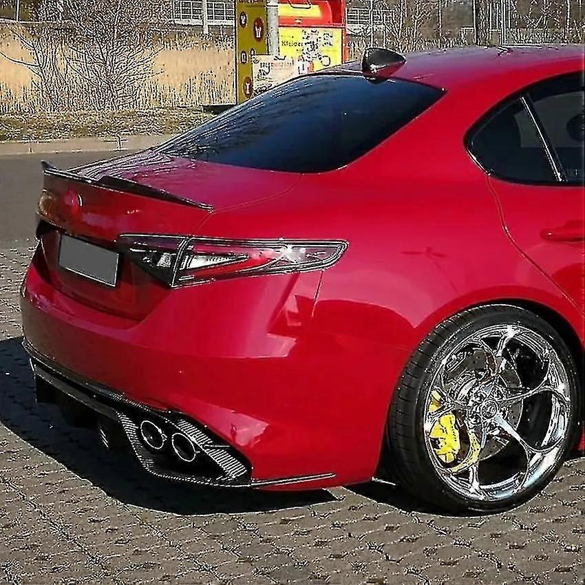 For Alfa Romeo Giulia Spoiler 2015 - 2023 Car Tail Wings Fixed Wind ...