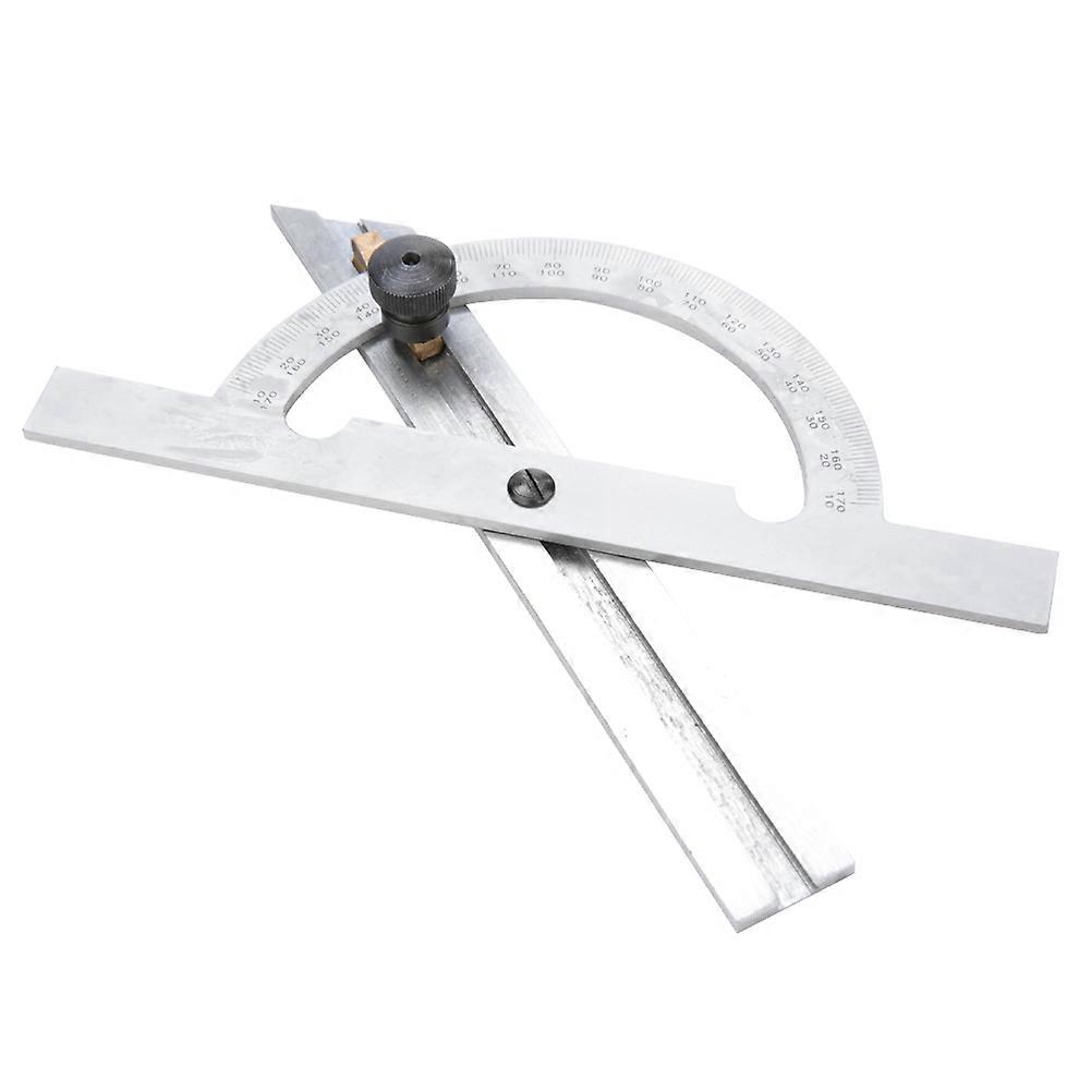 Carbon Steel Adjustable Protractor Angle Ruler Tool Measuring, Gauging ...