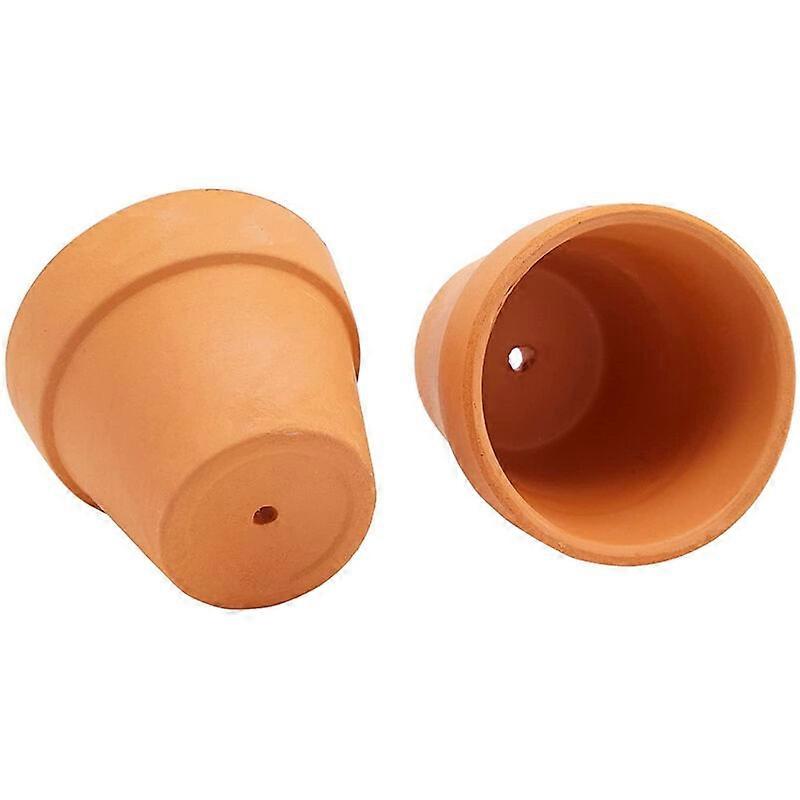 Elegant Terracotta: Natural Clay Pots With Drainage Holes, Perfect For ...