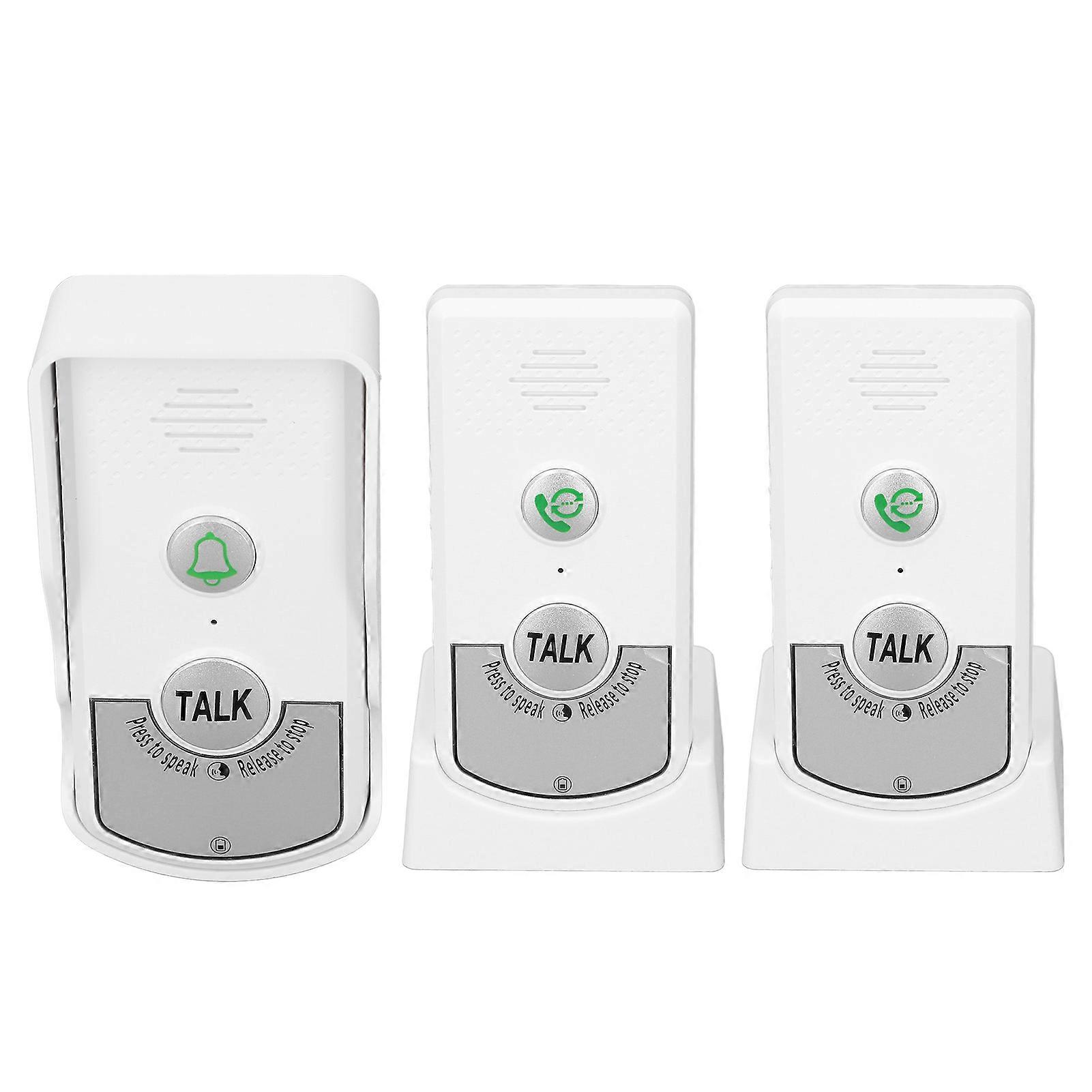 Wireless Intercom Long Range IP54 Waterproof 2 Way Voice Intercom ...