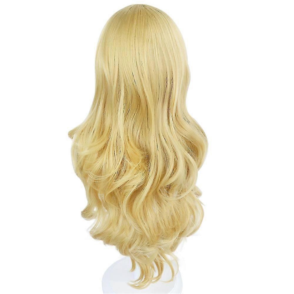 Princess Peach Toadstool Blonde Cosplay Wig For The Super Mario Bros ...