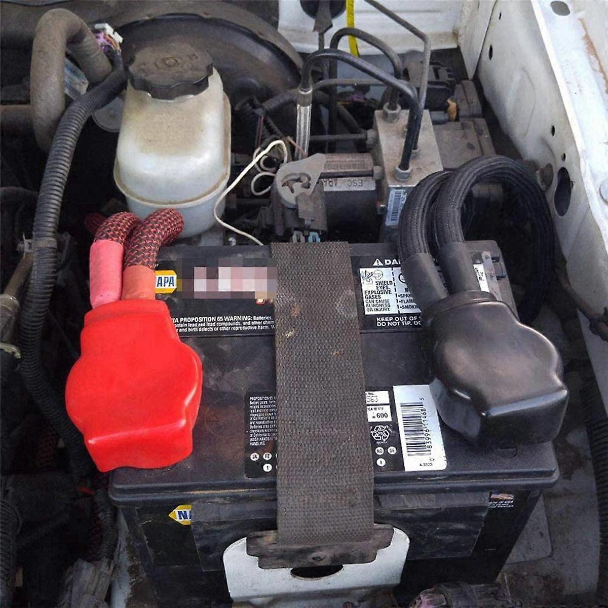 2X Battery Terminals(Heavy Duty) Battery Terminal Negative & Positive ...