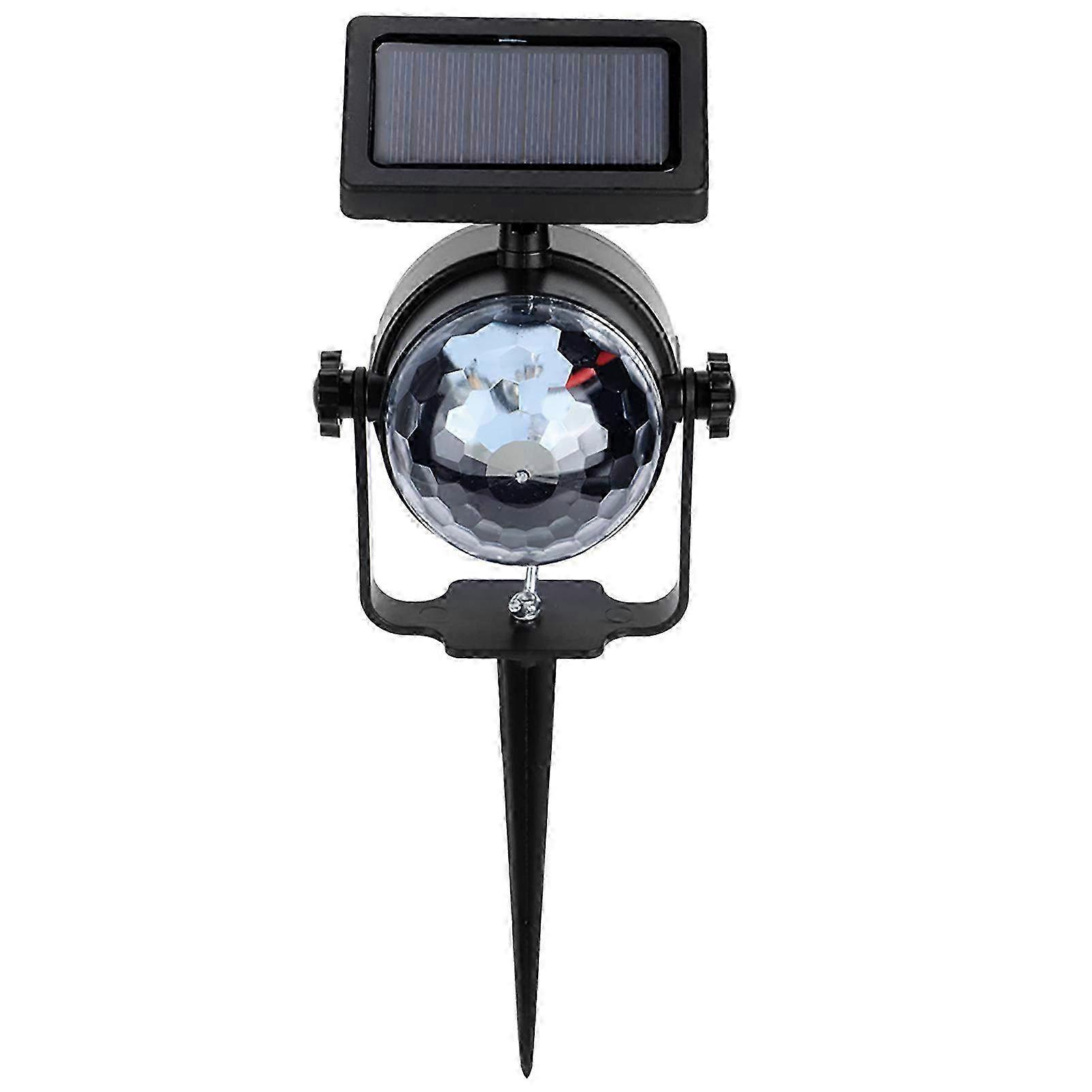 Waterproof Solar Rotating Colorful Projection Lights - Energy Saving ...
